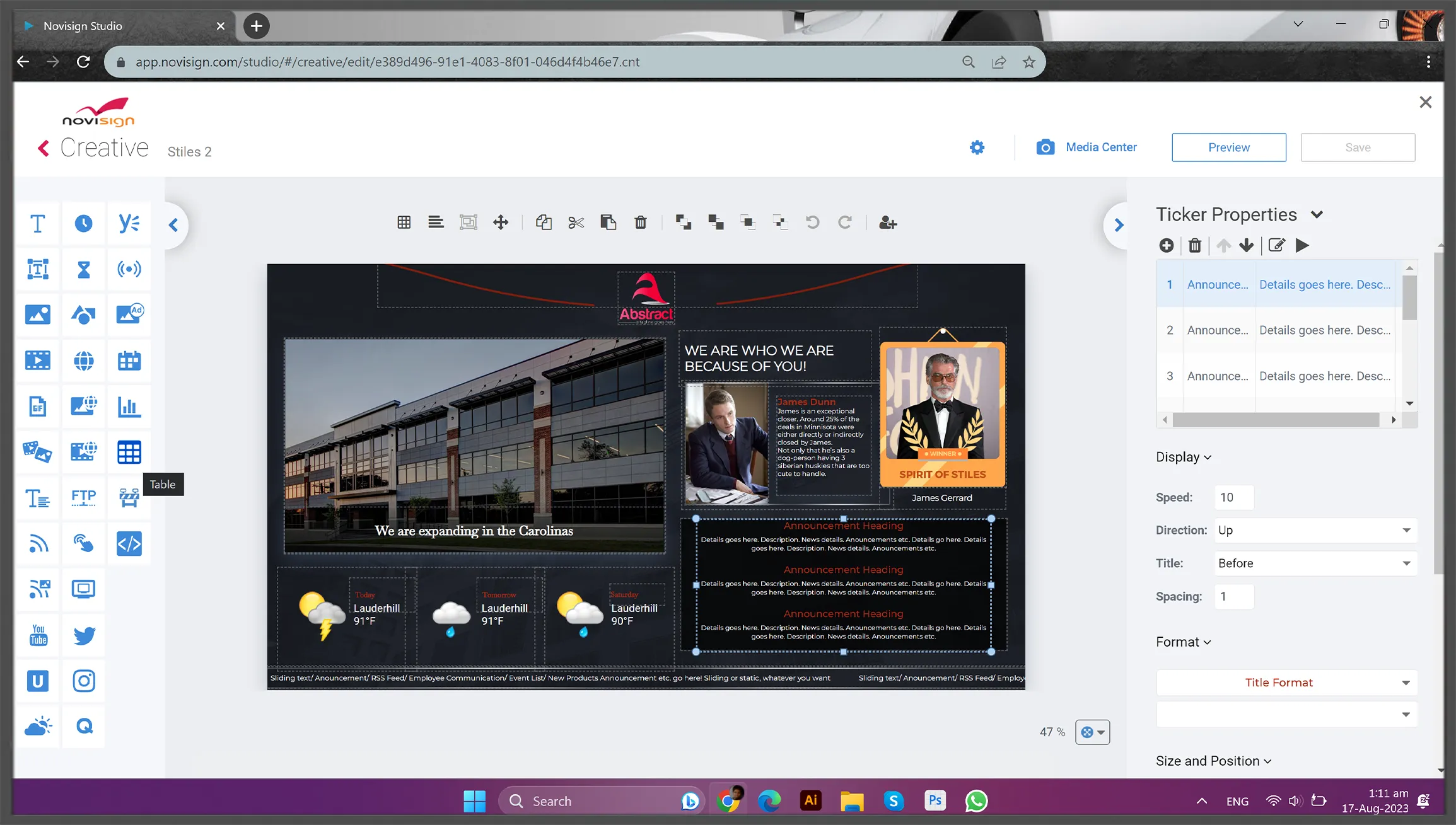 Cloud Based Digital Signage
